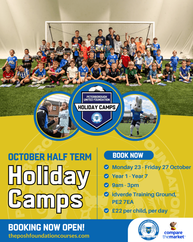 Holiday Camps To Return For October Half Term! - The Posh Foundation
