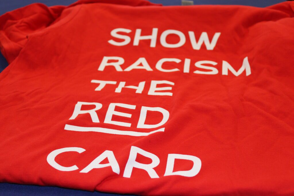 Show Racism The Red Card Deliver Workshop To Local Primary School ...
