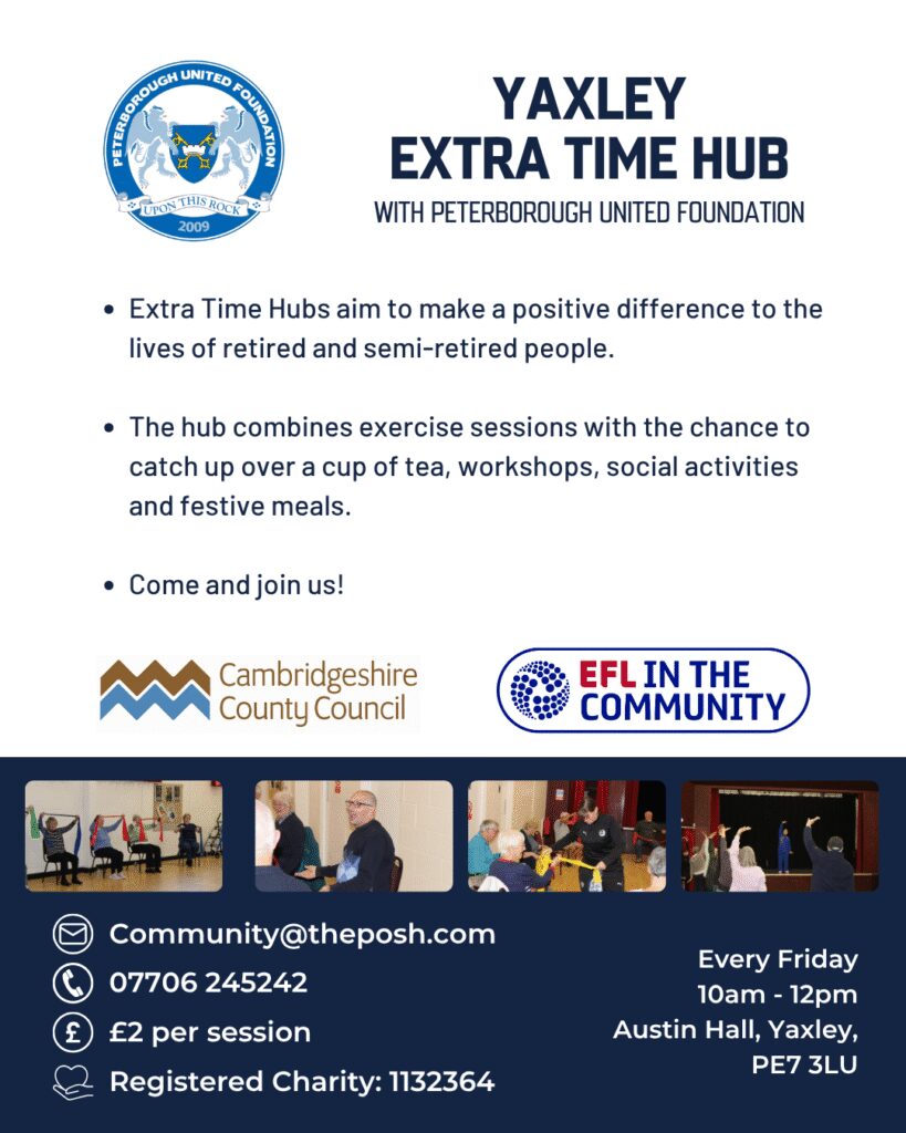 “It’s Great To Meet Friendly, Like-Minded People” | Yaxley Extra Time ...